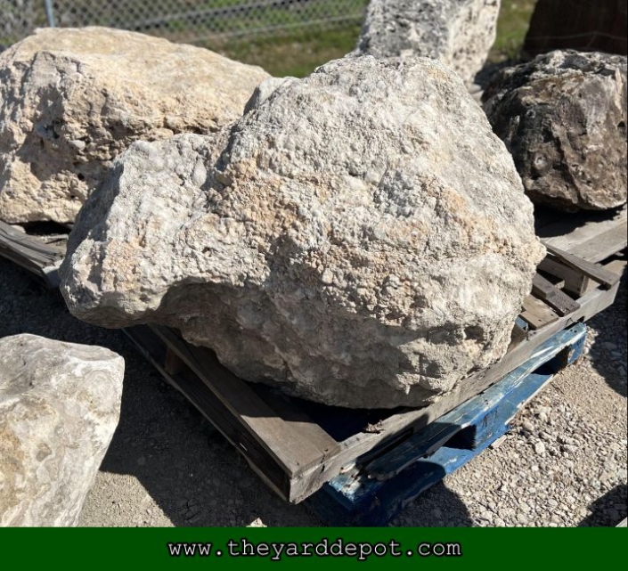 Limestone Boulder - The Yard Depot in Cypress | Wholesale Landscape ...